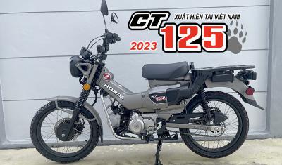 CT125 ABS 2023 Màu Silver Xám Bạc Đã Có Tại CuB shop HCM