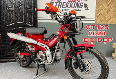 Honda CT125 2023 độ được những gì? Nơi cung cấp đồ chơi chính hãng