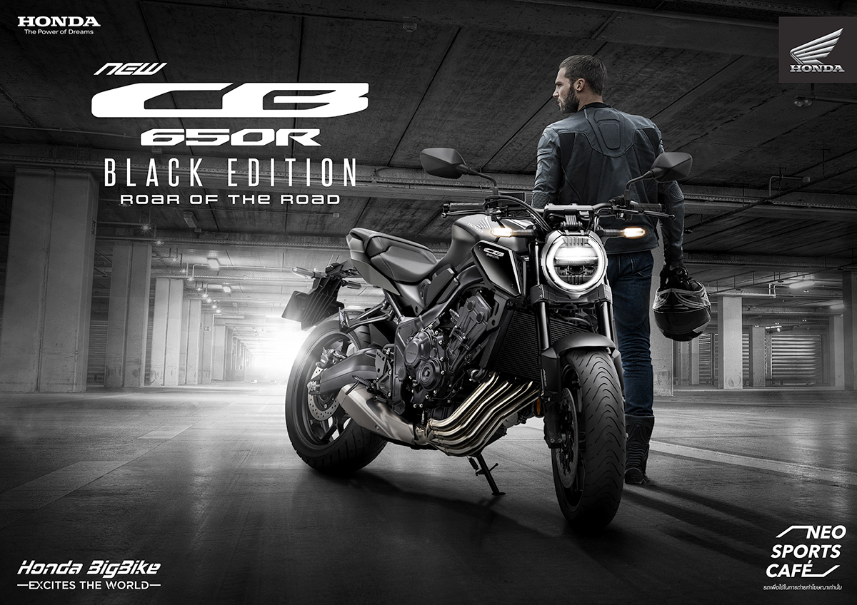 Honda CB650R 2023 Black Edition giảm giá khủng,tặng quà chính hãng