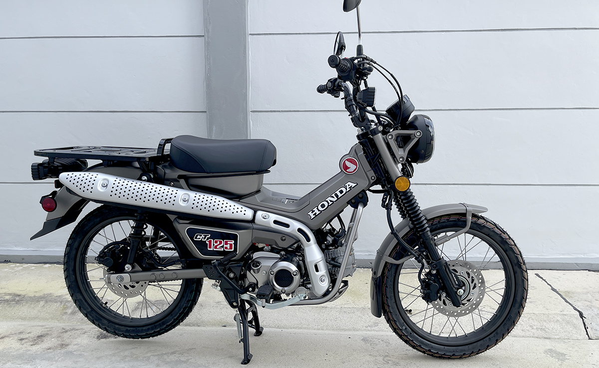 CT125 ABS 2023 Màu Silver Xám Bạc Đã Có Tại CuB shop HCM