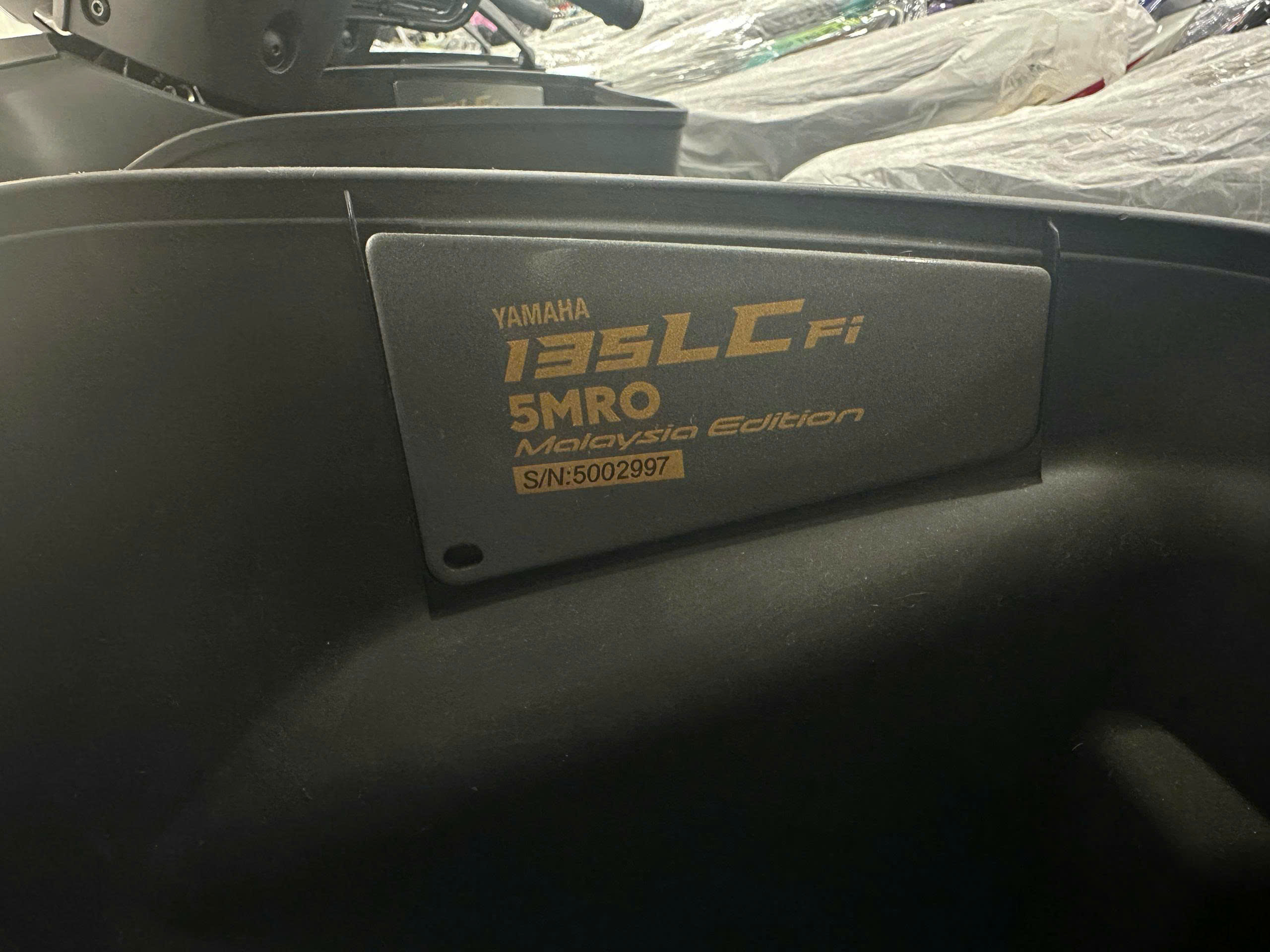 SIÊU HOT Yamaha 135LC FI 5RMO Limited Edition 3.000 xe toàn cầu có STT ...