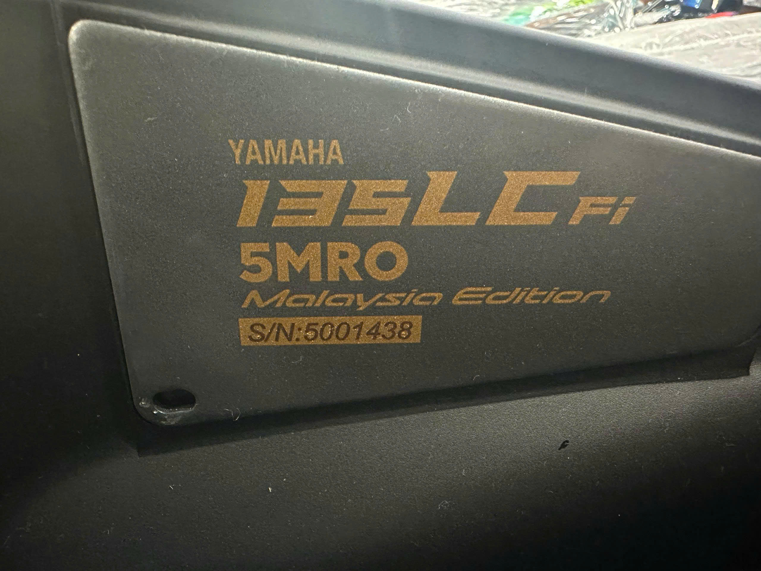 SIÊU HOT Yamaha 135LC FI 5RMO Limited Edition 3.000 xe toàn cầu có STT ...