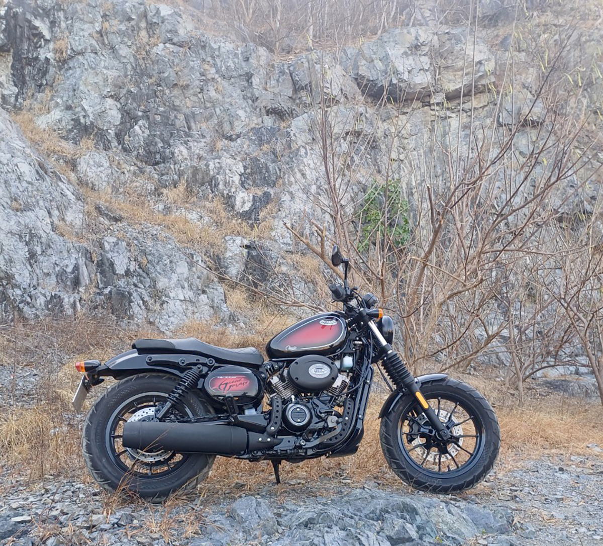 Mua moto độc lạ 300cc chỉ từ 38 triệu nhận được xe - Hyosung GV300S